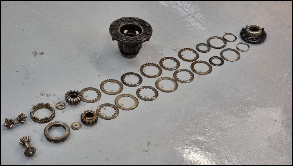Gripper plate differential strip, adjust breakaway torque and rebuild ...